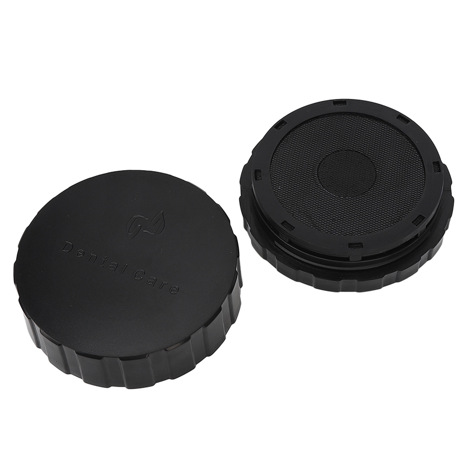 Denture Veneer Processing Box Round Shape Reusable Black Storage with ...