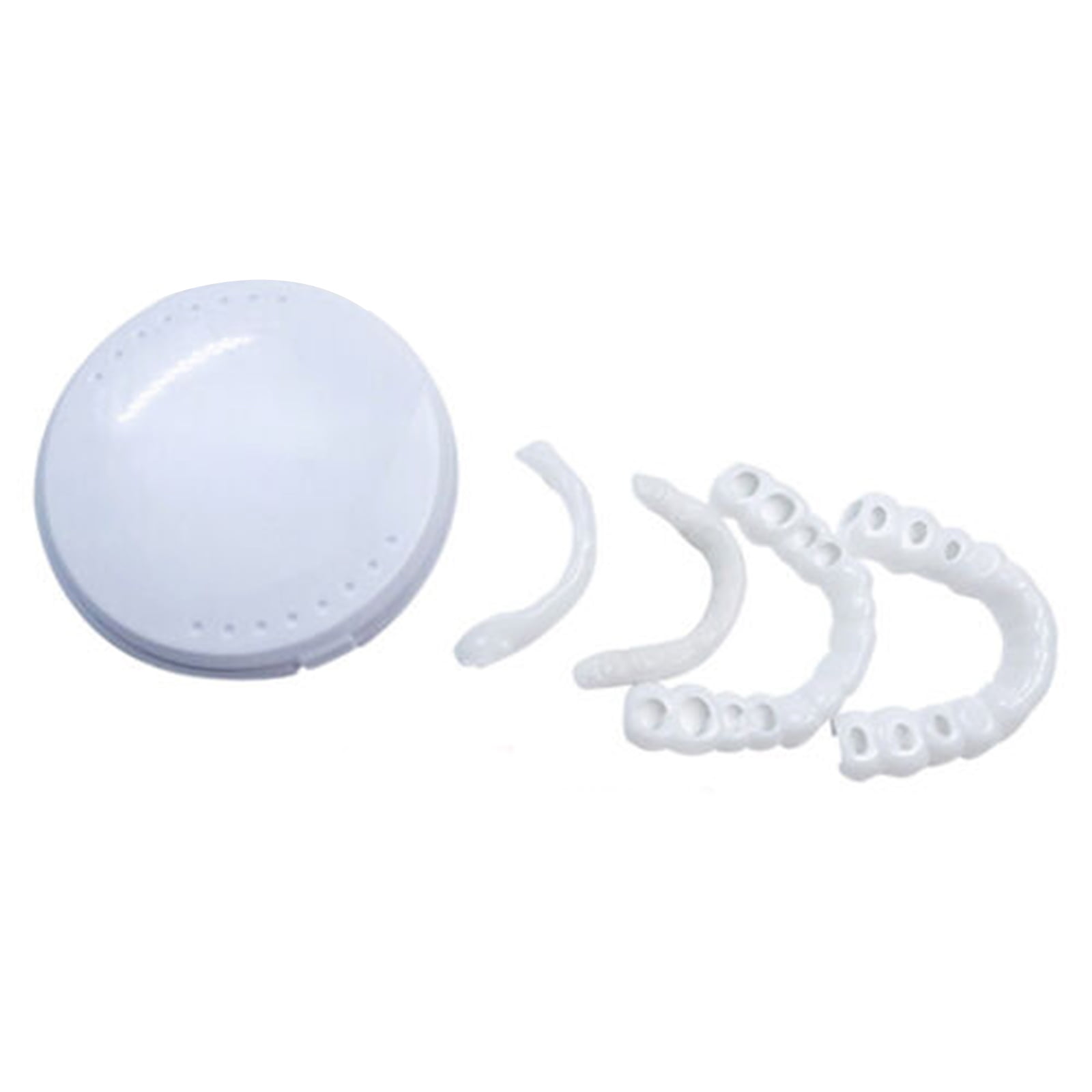 Dentures Fake Smile Teeth Moldable Customizable Temporary Top Teeth For ...