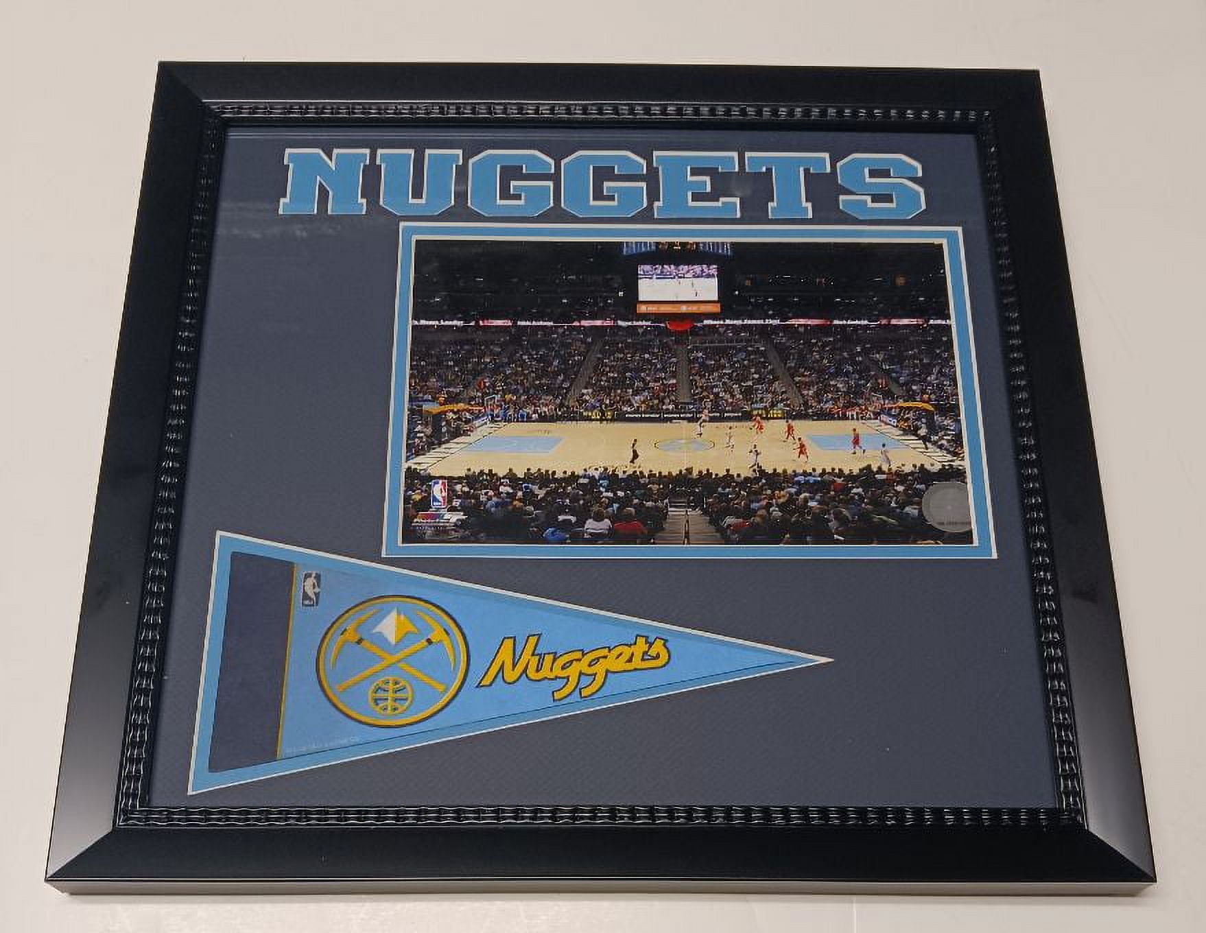 Denver Basketball 16x16 Custom Pennant Frame - Walmart.com