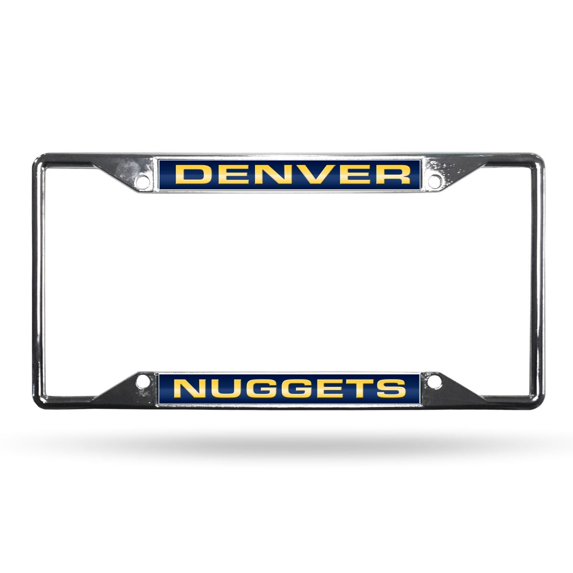 Denver-Basketball-Nugget's All Corner EZ View Chrome Metal Laser Cut ...