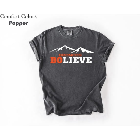 Denver Bolieve Inspired T-Shirt, Funny Football Inspired Design, Denver ...