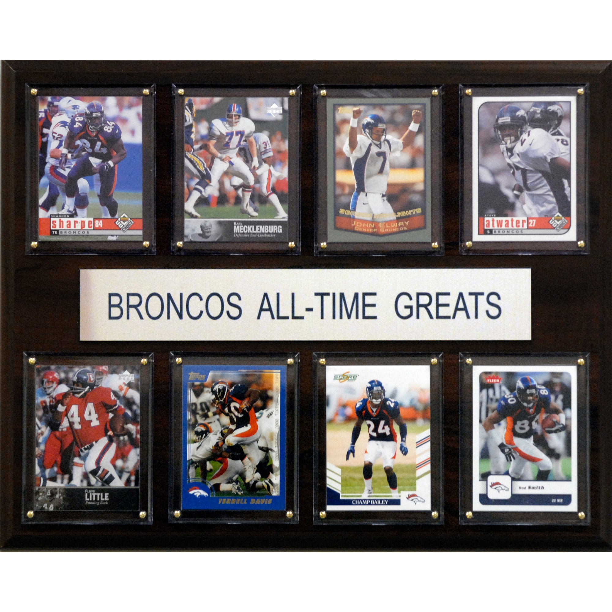 C&I Collectibles Denver Broncos NFL 12'' x 15'' All-Time Greats ...