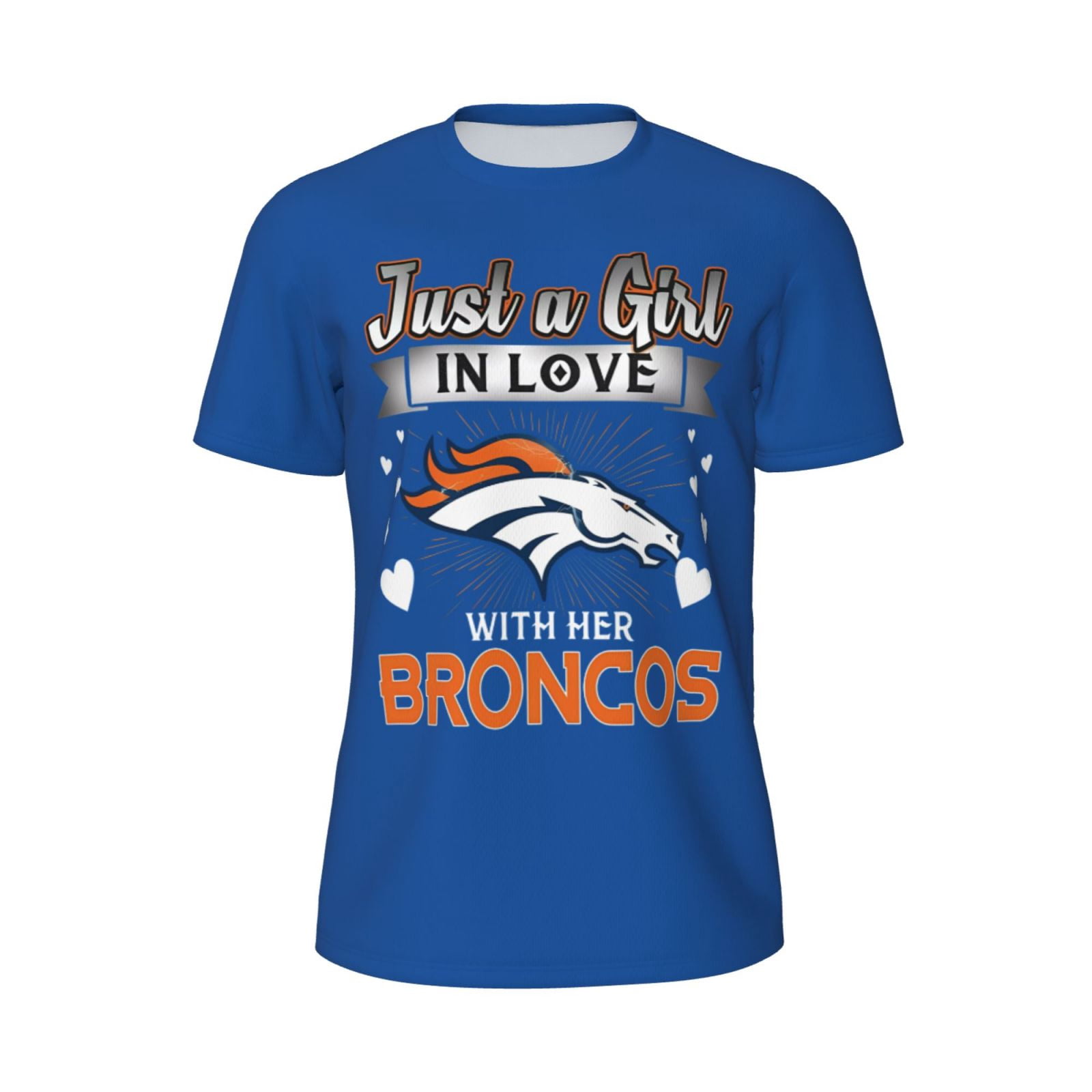 Broncos Football Graphic For Men And Women Cotton With Menswear ...