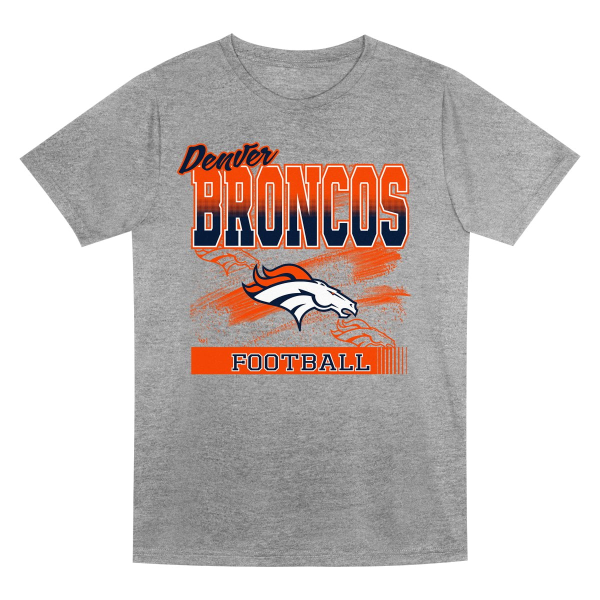 Denver Broncos NFL Boys Logo Tee - Walmart.com