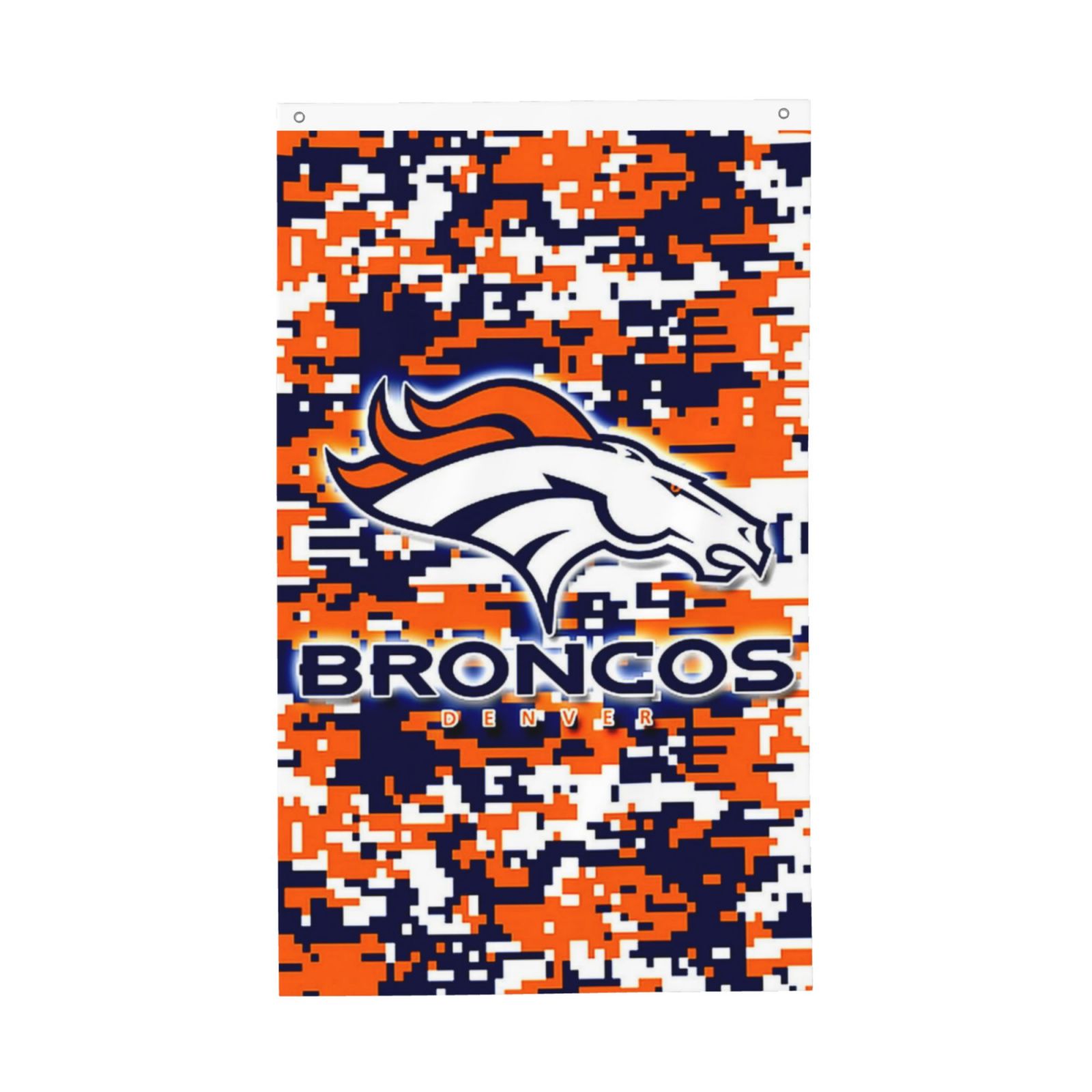 Broncos Football Team support flag mini decorative flag 3x5FT Flag ...