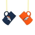 Denver Broncos Two-Pack 3" Mini Stein Ornament Set - Walmart.com