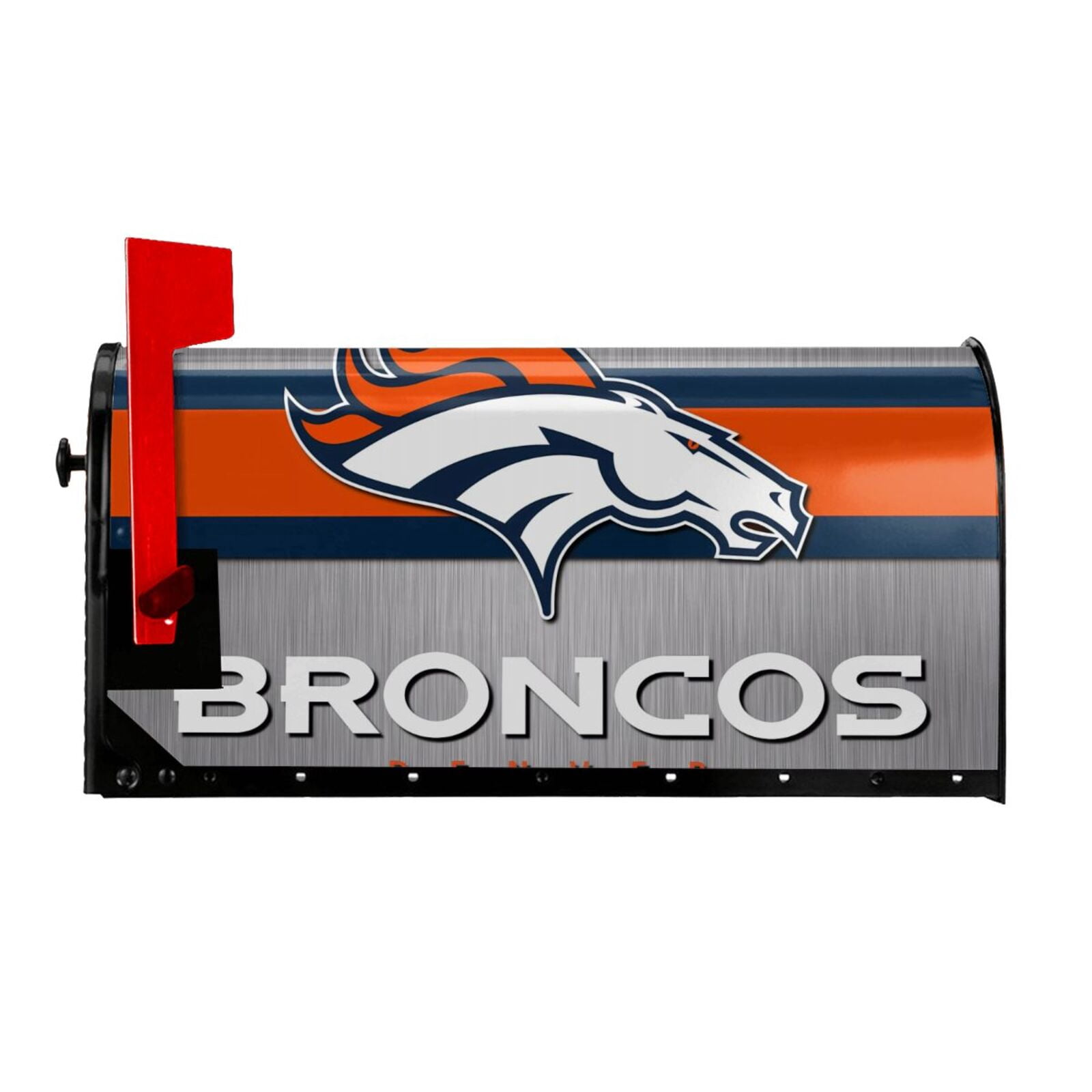 Denver City Football Team Magnetic Mailbox Cover, Weatherproof and Fade ...