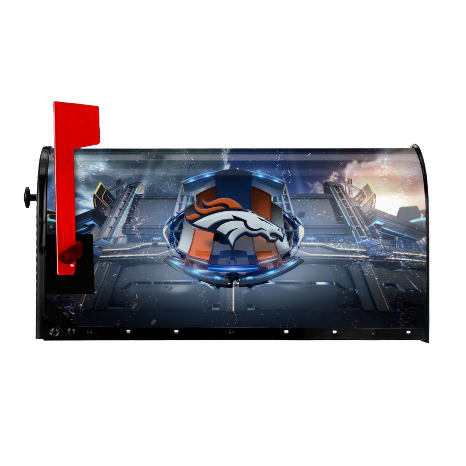 Denver City Football Team Magnetic Mailbox Cover, Weatherproof and Fade ...
