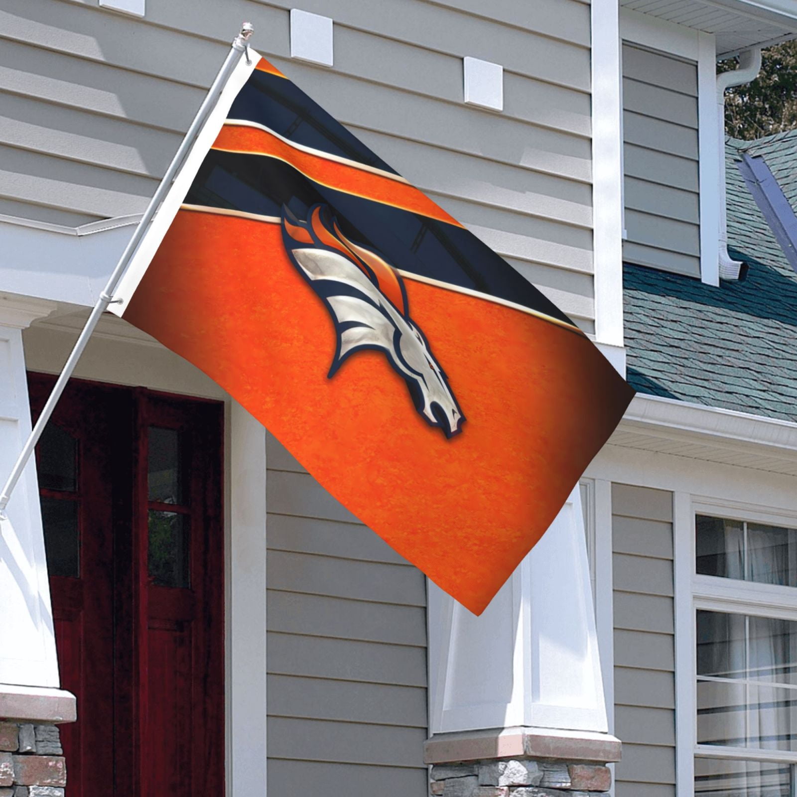 Denver City Football team flag double-sided 3x5ft flags patio ...