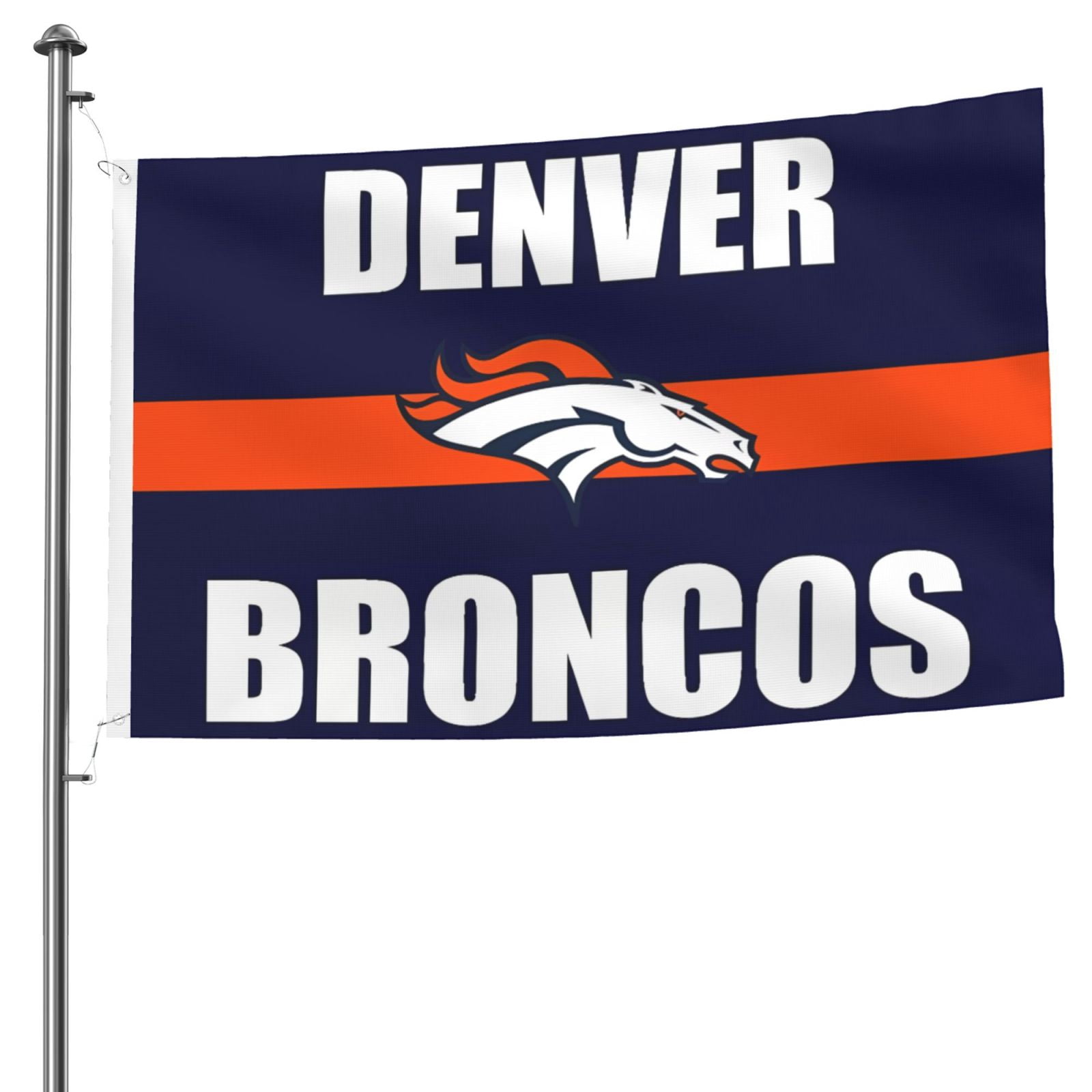Denver City Football team flag double-sided 5x8ft flags patio ...