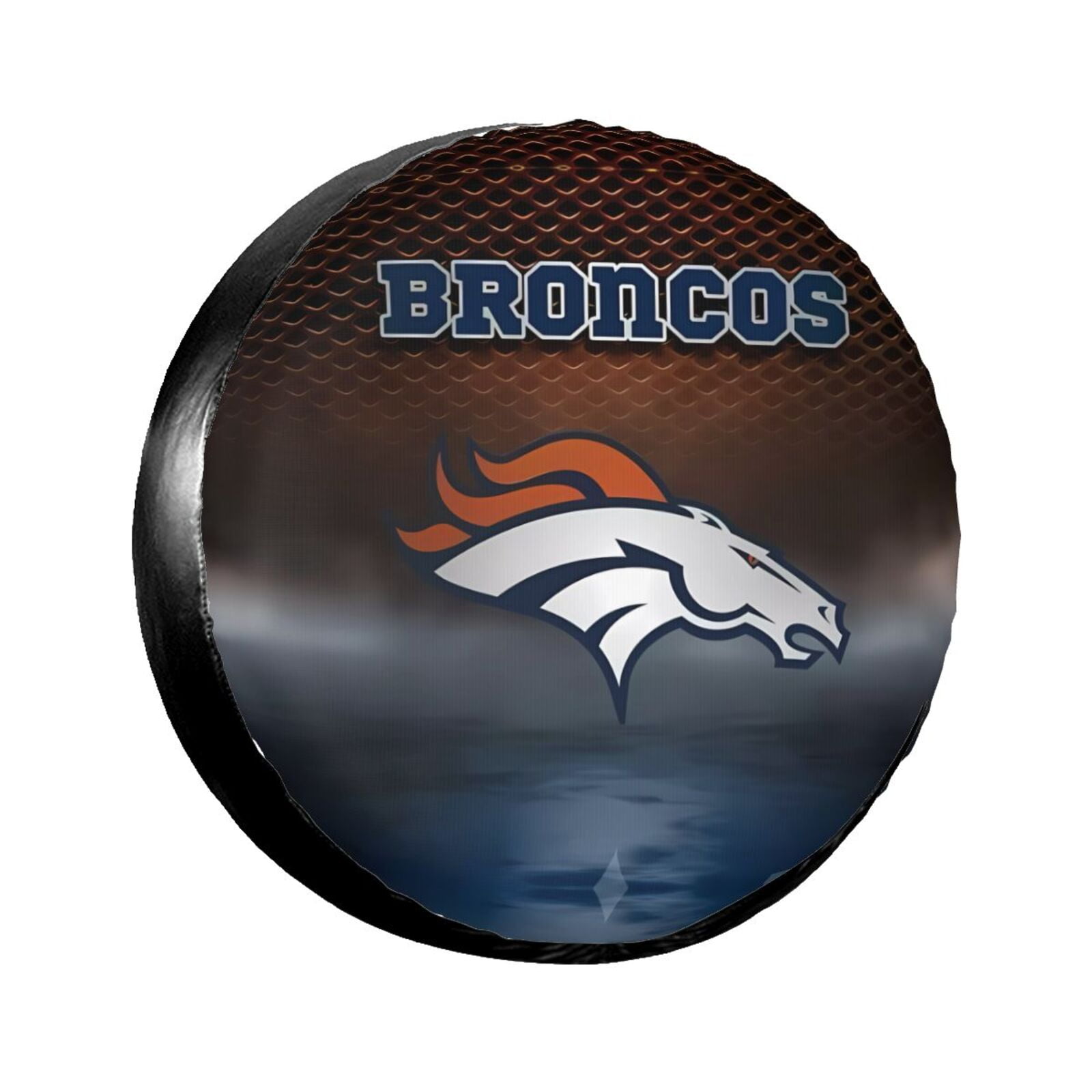 Denver ‌Football Fan Print Spare Tire Cover – Durable Polyester Tire ...
