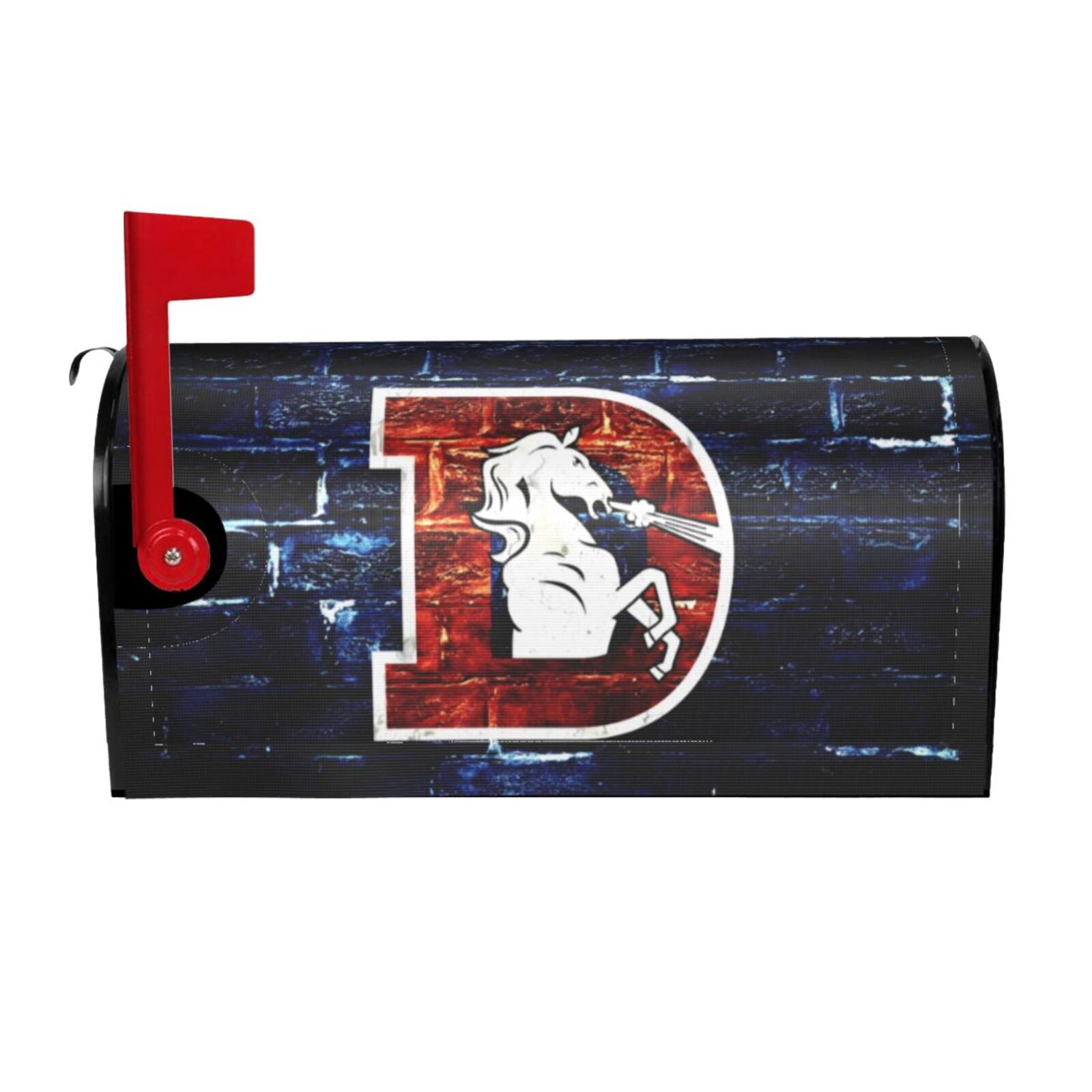 Denver Football Mailbox Cover | Waterproof Oxford Fabric with Magnetic ...