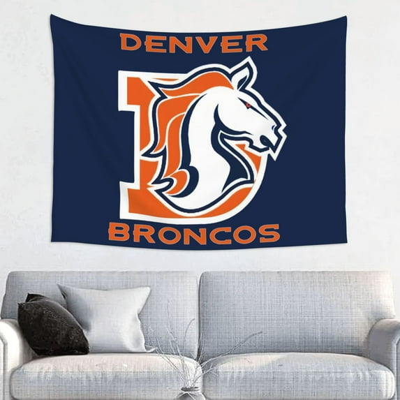 Denver Football Team Indoor Decorative Wall Tapestry 29x37in, Football ...