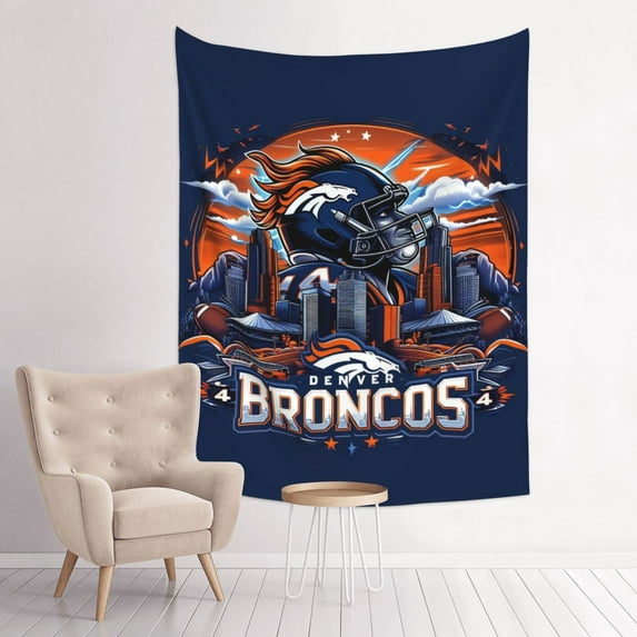 Denver Football Team Indoor Decorative Wall Tapestry 29x37in, Football ...