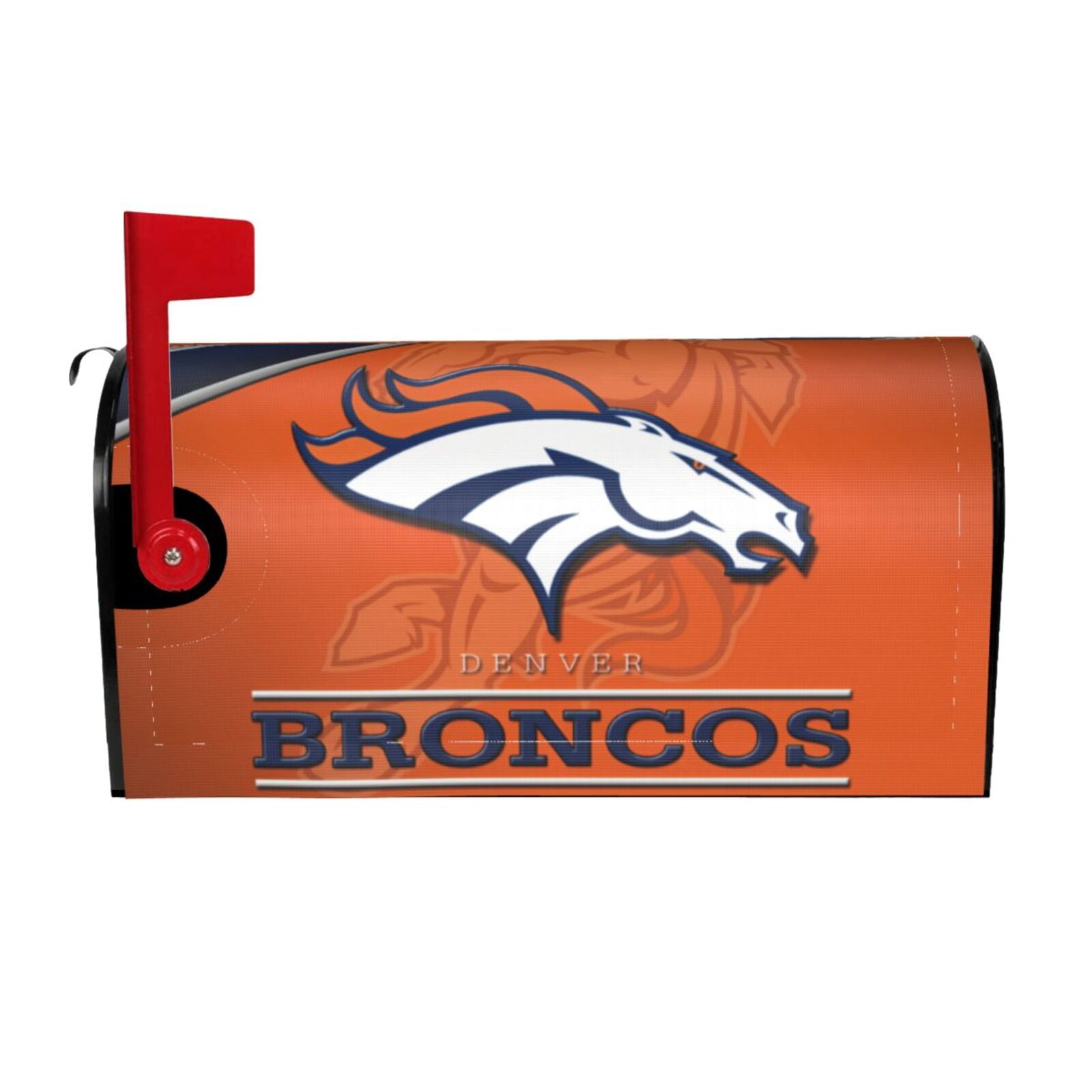 Denver Football Team Welcome Magnetic Mailbox Cover, Easy to Install ...