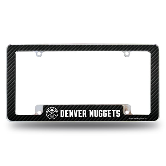NUGGETS CARBON FIBER DESIGN ALL OVER CHROME FRAME - Walmart.com