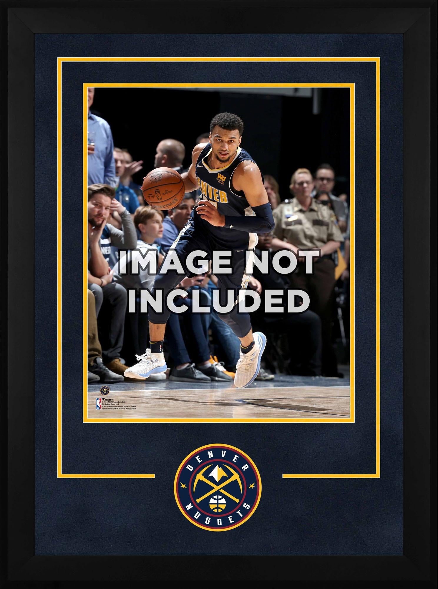 Denver Nuggets Deluxe 16'' x 20'' Vertical Frame with Team Logo ...