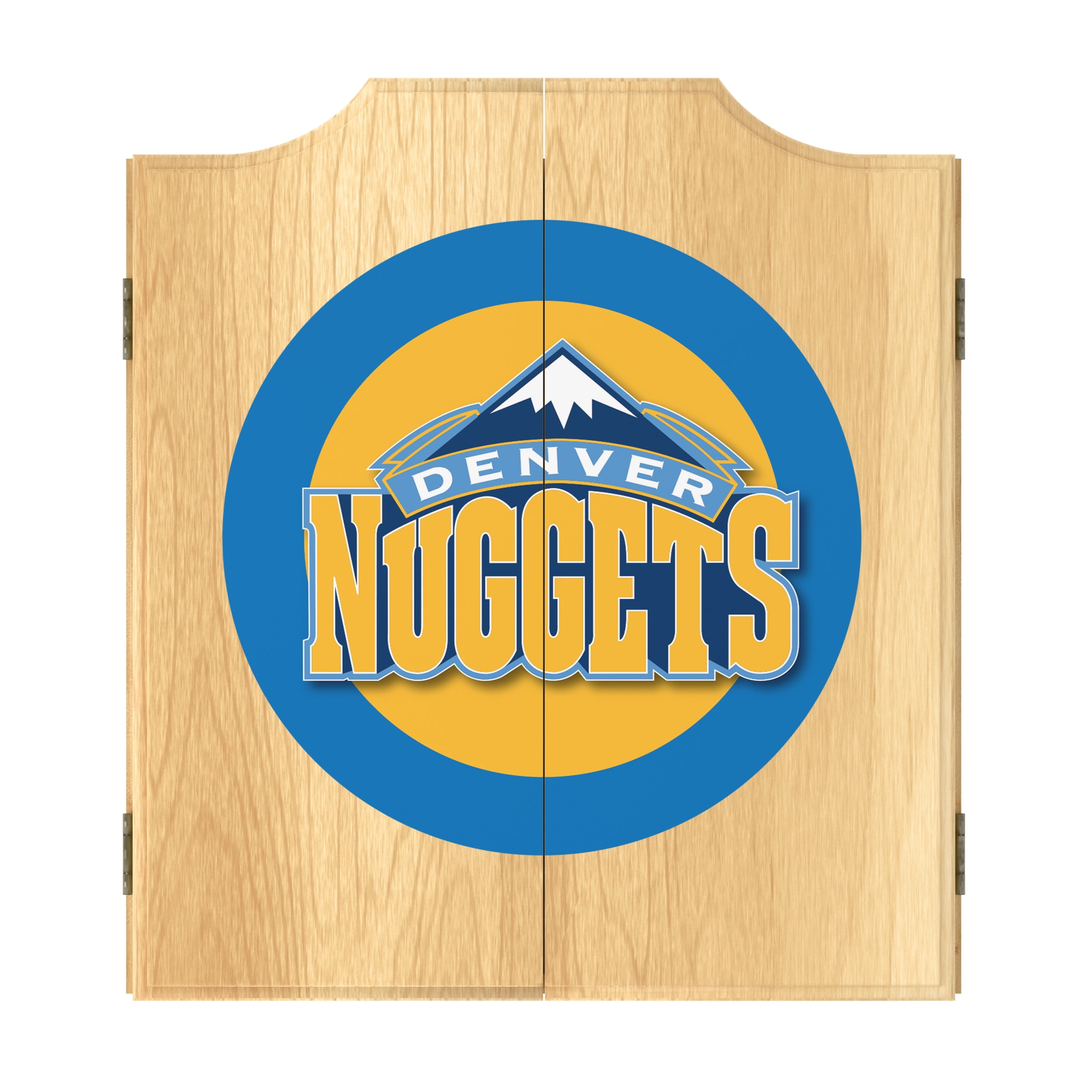 Denver Nuggets Logo Dart Board Cabinet Set - Walmart.com