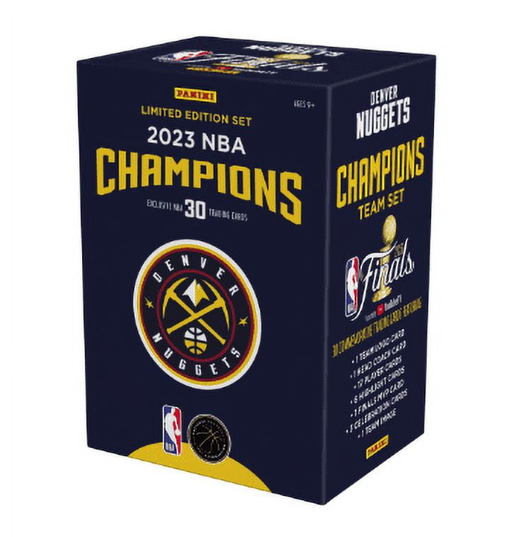 Collectible Denver Nuggets NBA Championship Panini Limited Edition ...
