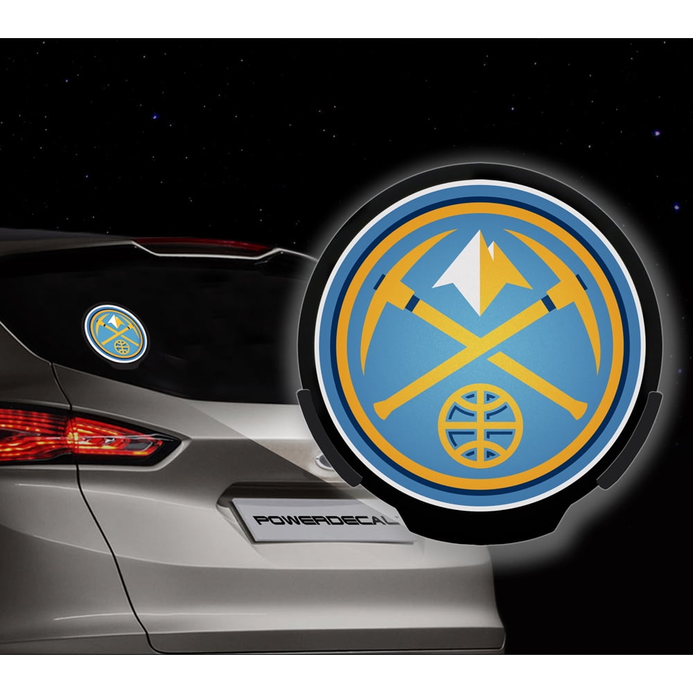 Denver Nuggets NBA Power Decal - Walmart.com