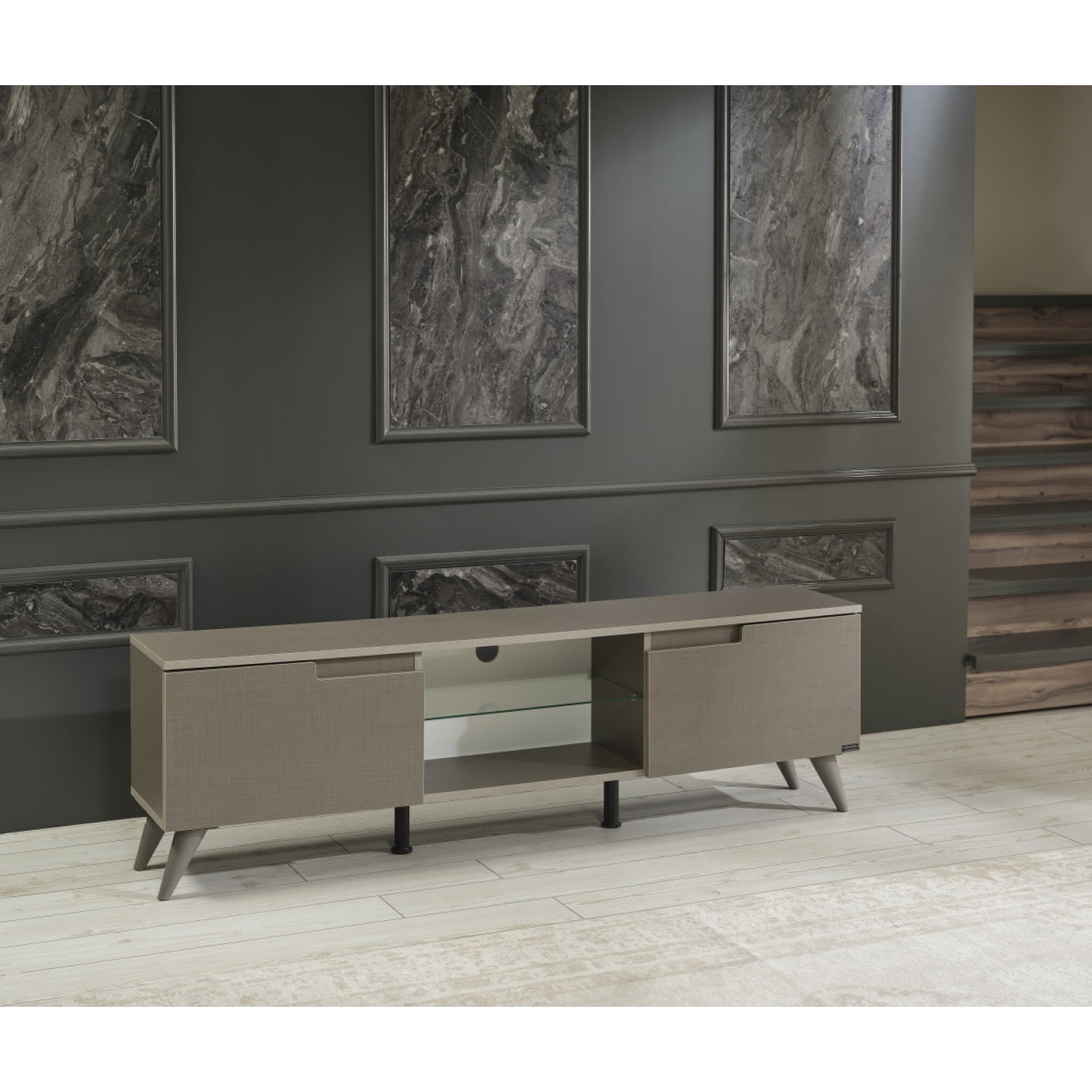 Denver TV Unit, Brown - Walmart.com