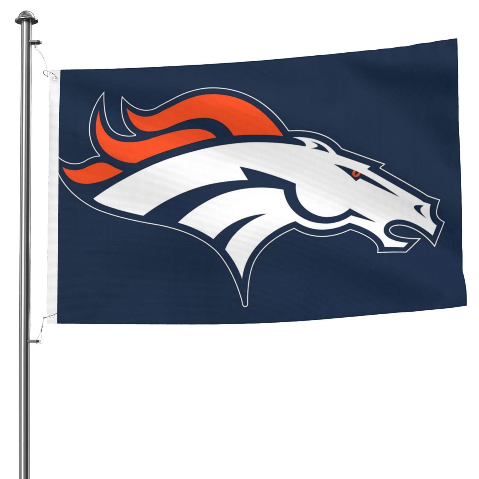 Denver Team Double-Sided Flag 5x8ft, Garden Hanging Flag, Game Support ...