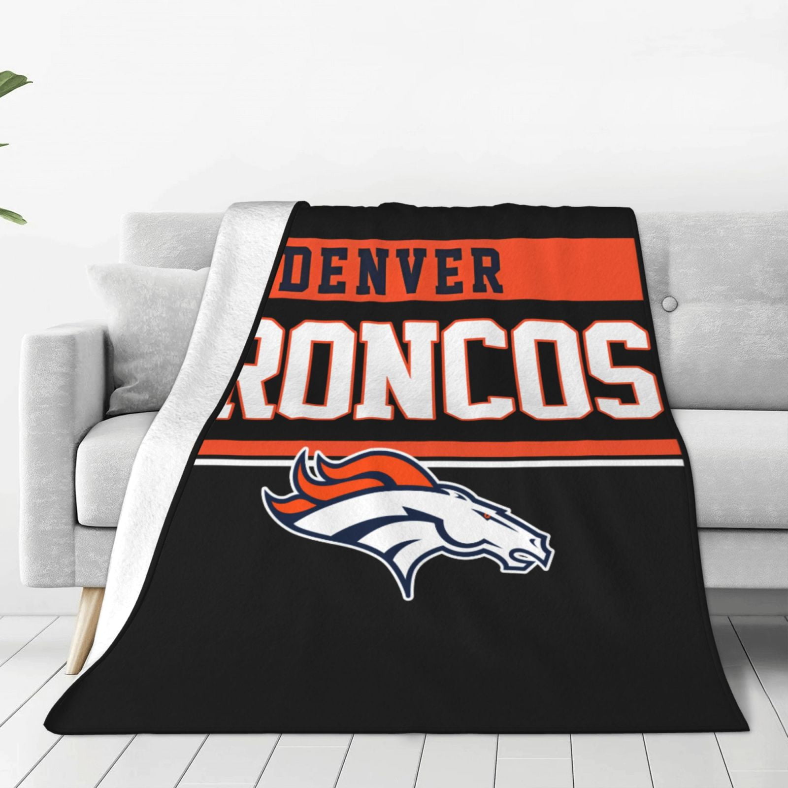 Denver Ultra-Soft Micro Fleece Throw Blanket Anti Allergic Warm Plush ...