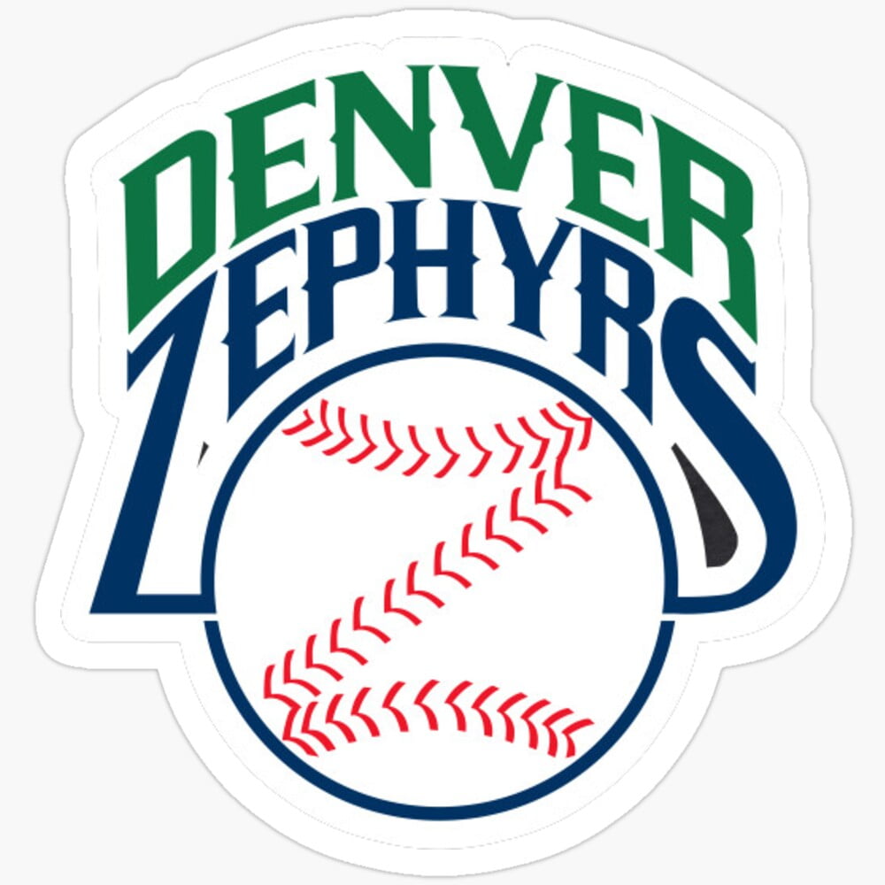 Denver Zephyrs Minor League Baseball Milb Sticker Baseball Sticker ...
