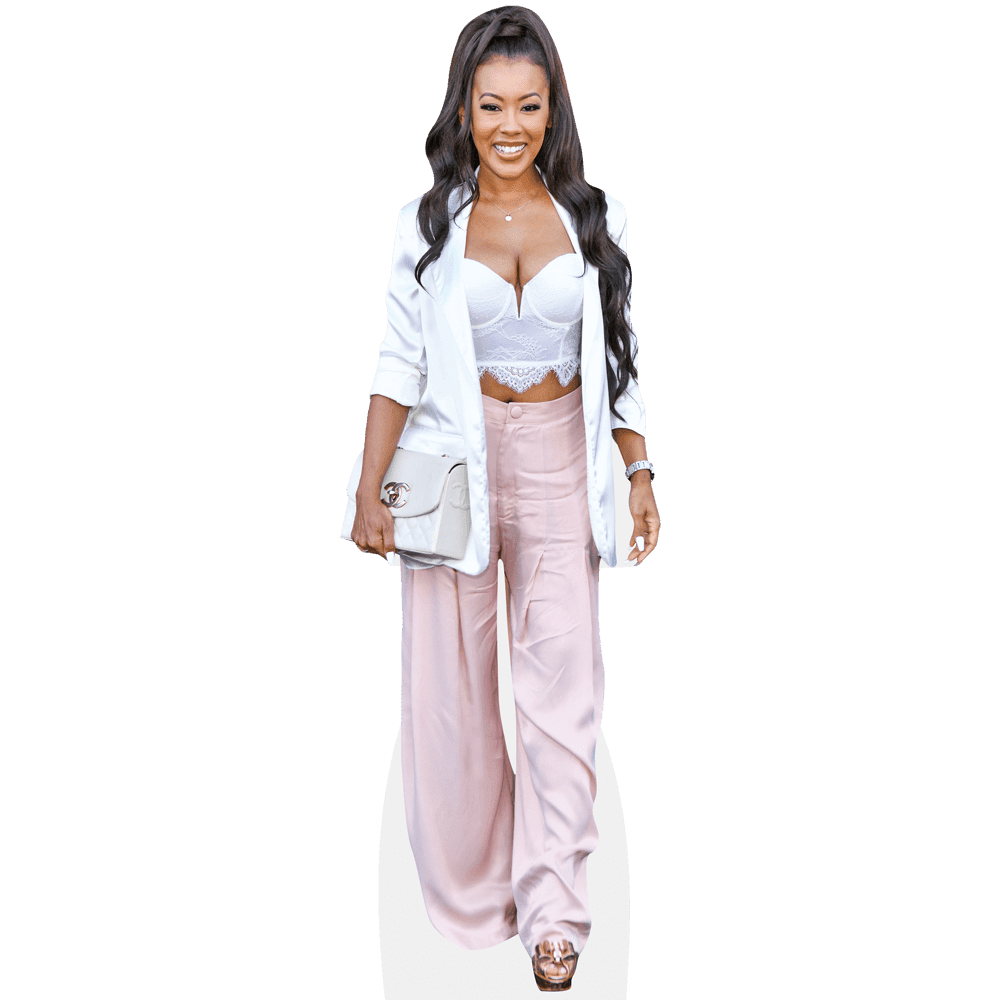 Denyce Lawton Crop Top Mini Cardboard Cutout Standee