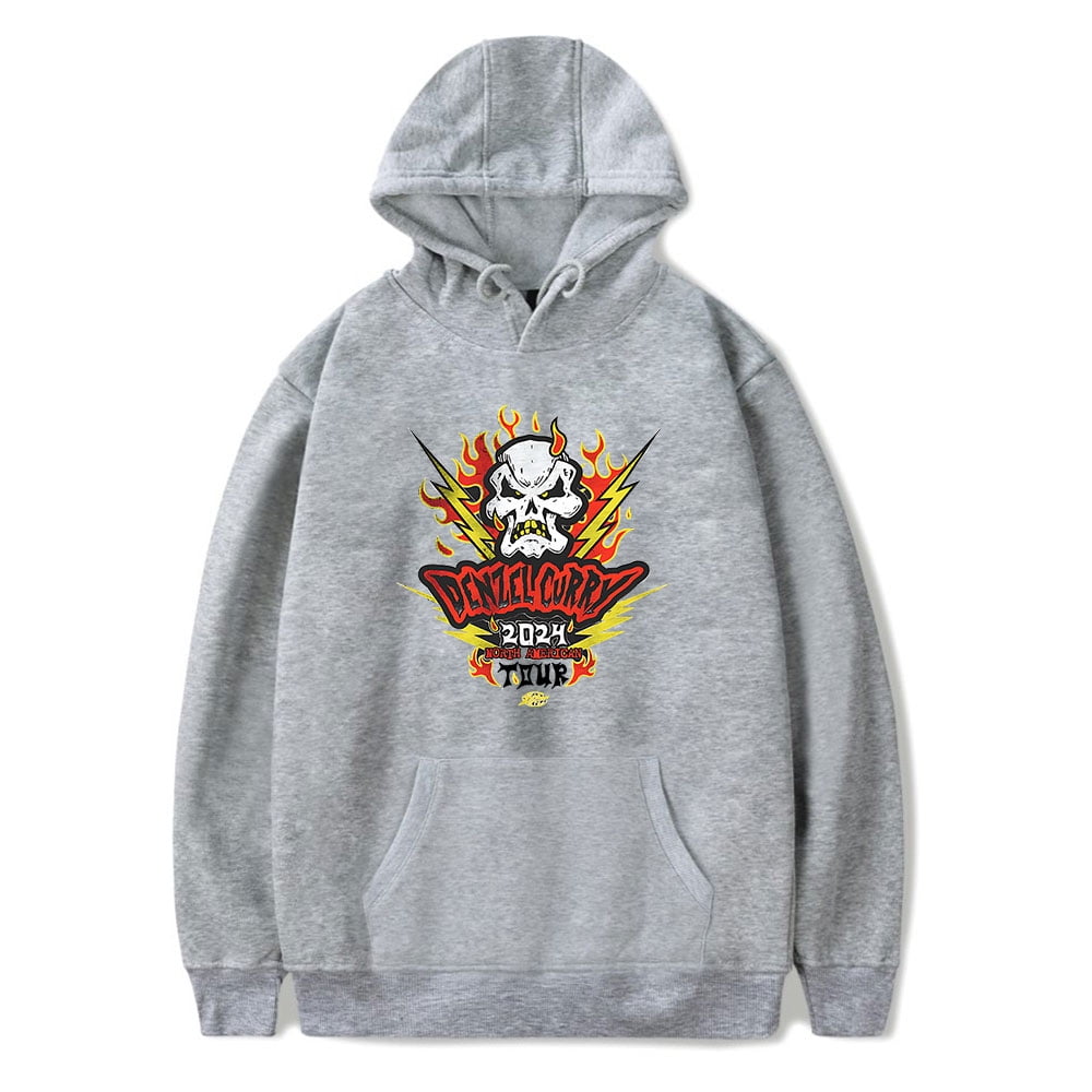 Denzel Curry 2025 Tour Merch Hoodie Long Sleeve Men Women Vintage ...