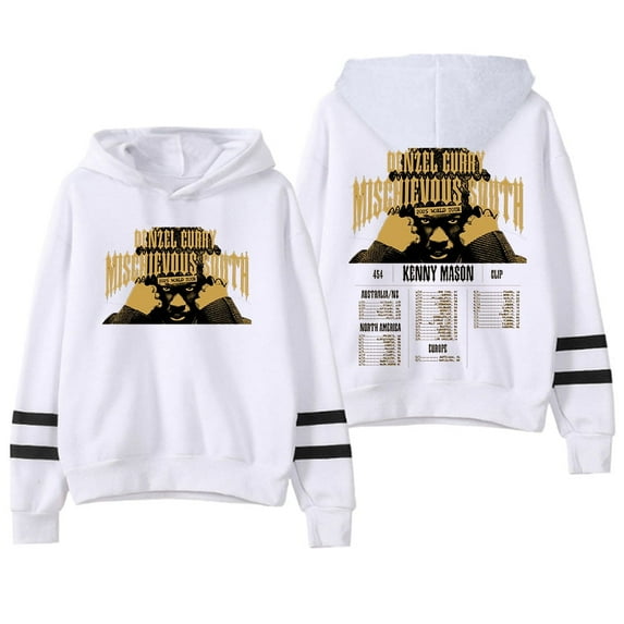 Denzel Curry 2025 World Tour Hoodies Cool Hip Hop Printed Neutral ...