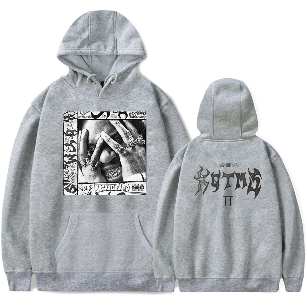 Denzel Curry Hooded sportswear for men and women, fashionable long ...