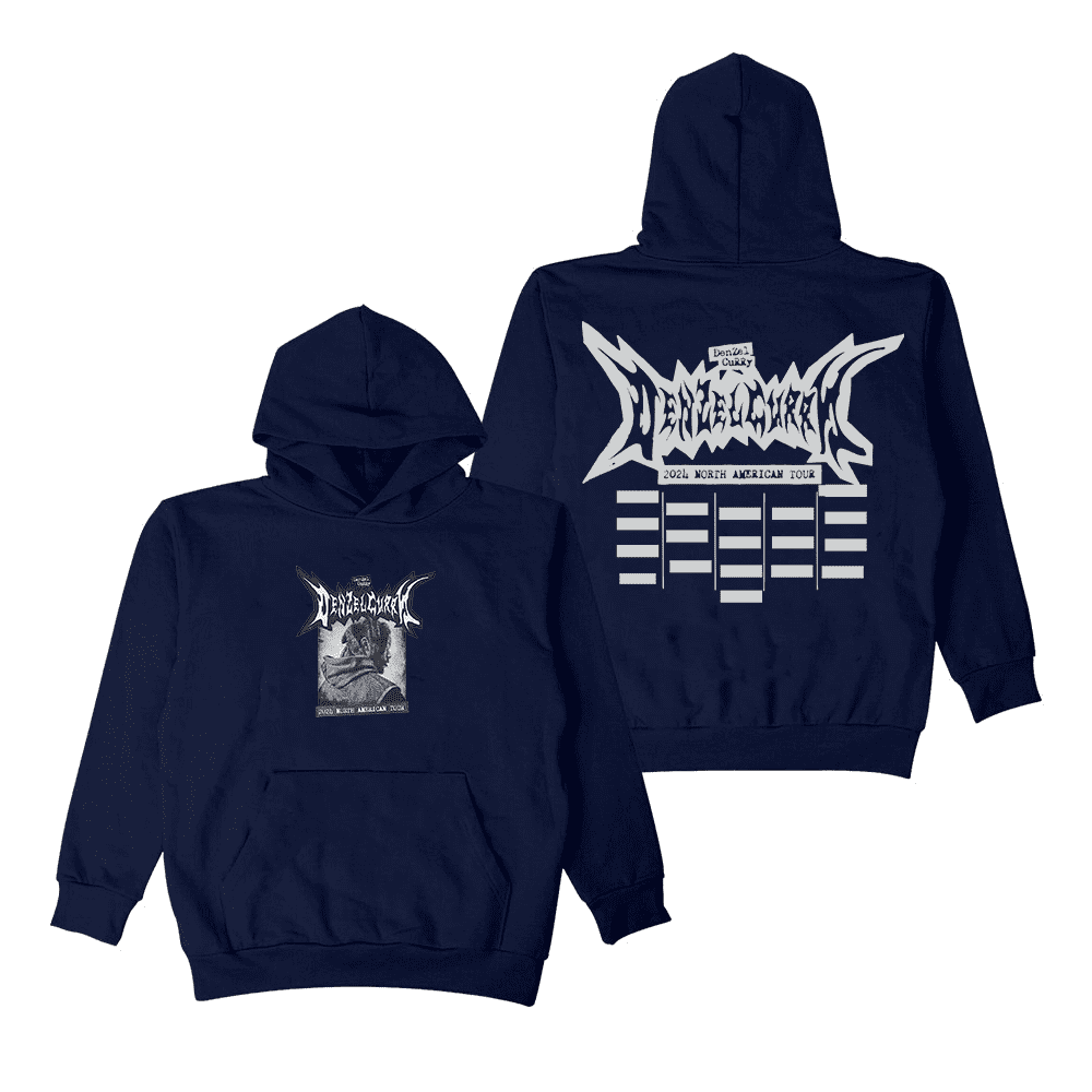 Denzel Curry Merch Hoodie 2024 North America Tour Long Sleeve Pullover ...