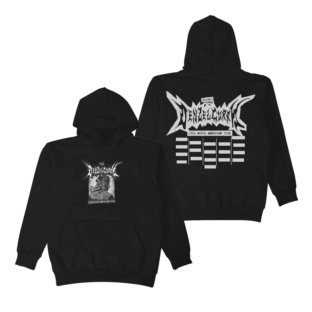 Denzel Curry Merch Hoodie 2024 North America Tour Long Sleeve Pullover ...
