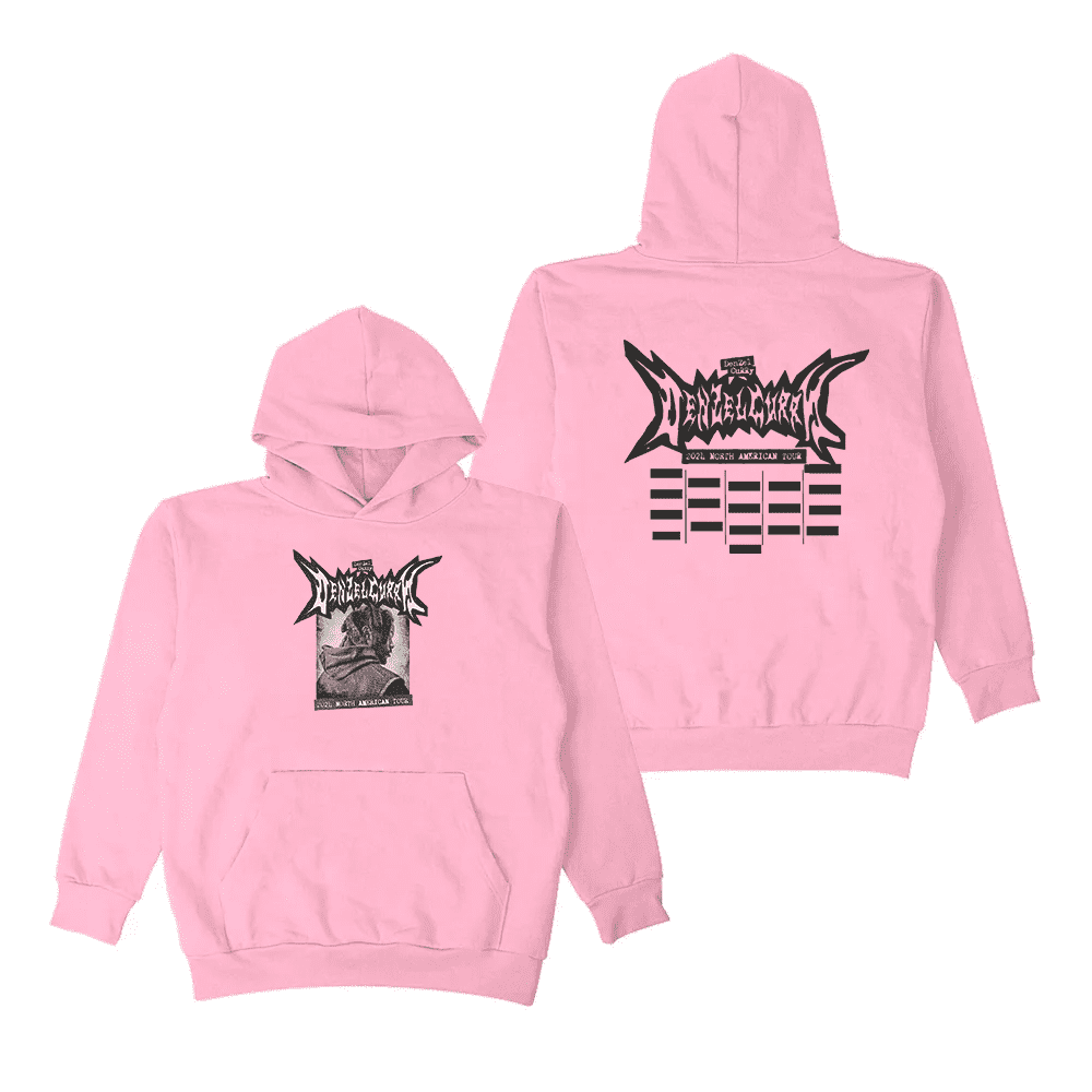 Denzel Curry Merch Hoodie 2024 North America Tour Long Sleeve Pullover ...