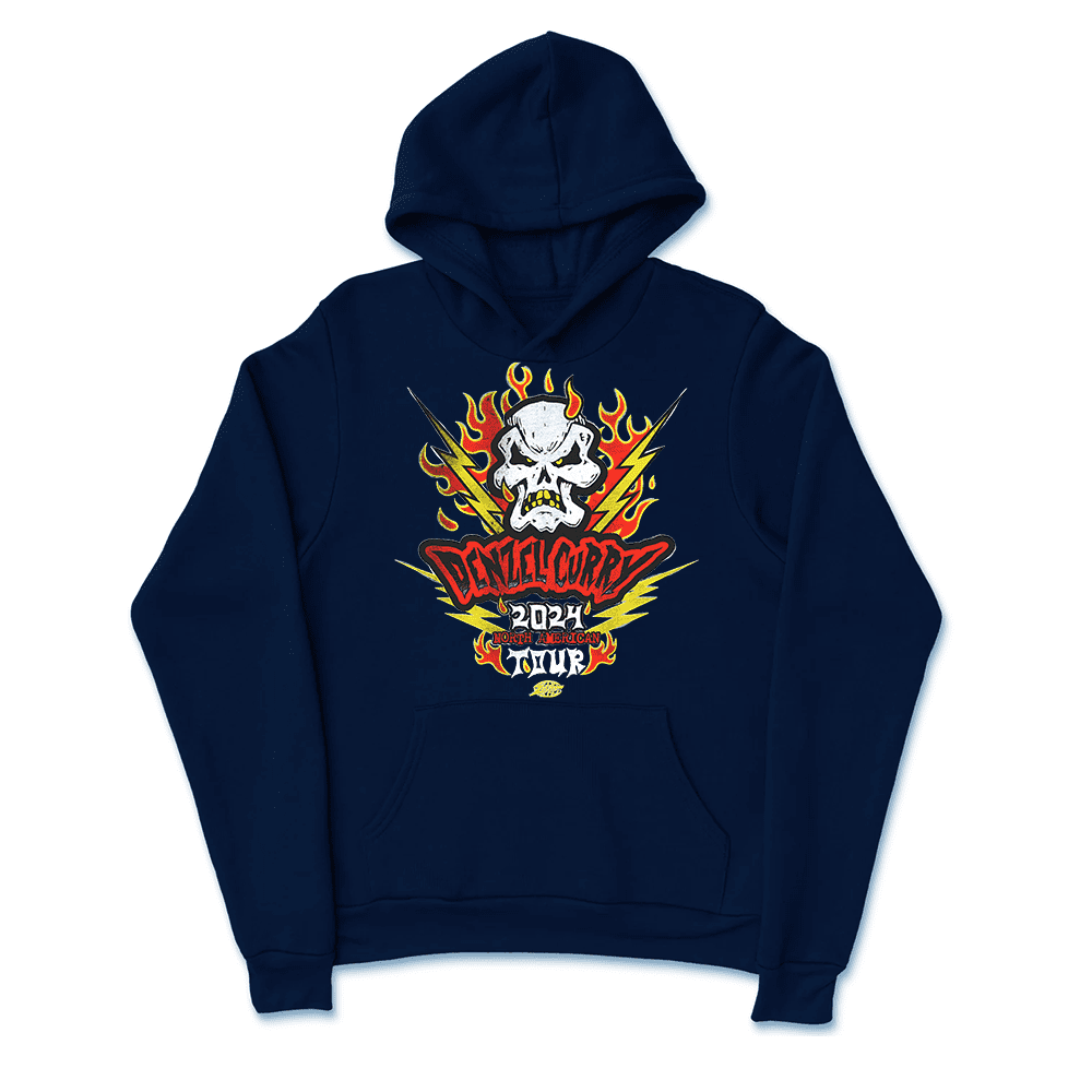 Denzel Curry Merch Hoodie 2024 North America Tour Unisex Pullover s ...