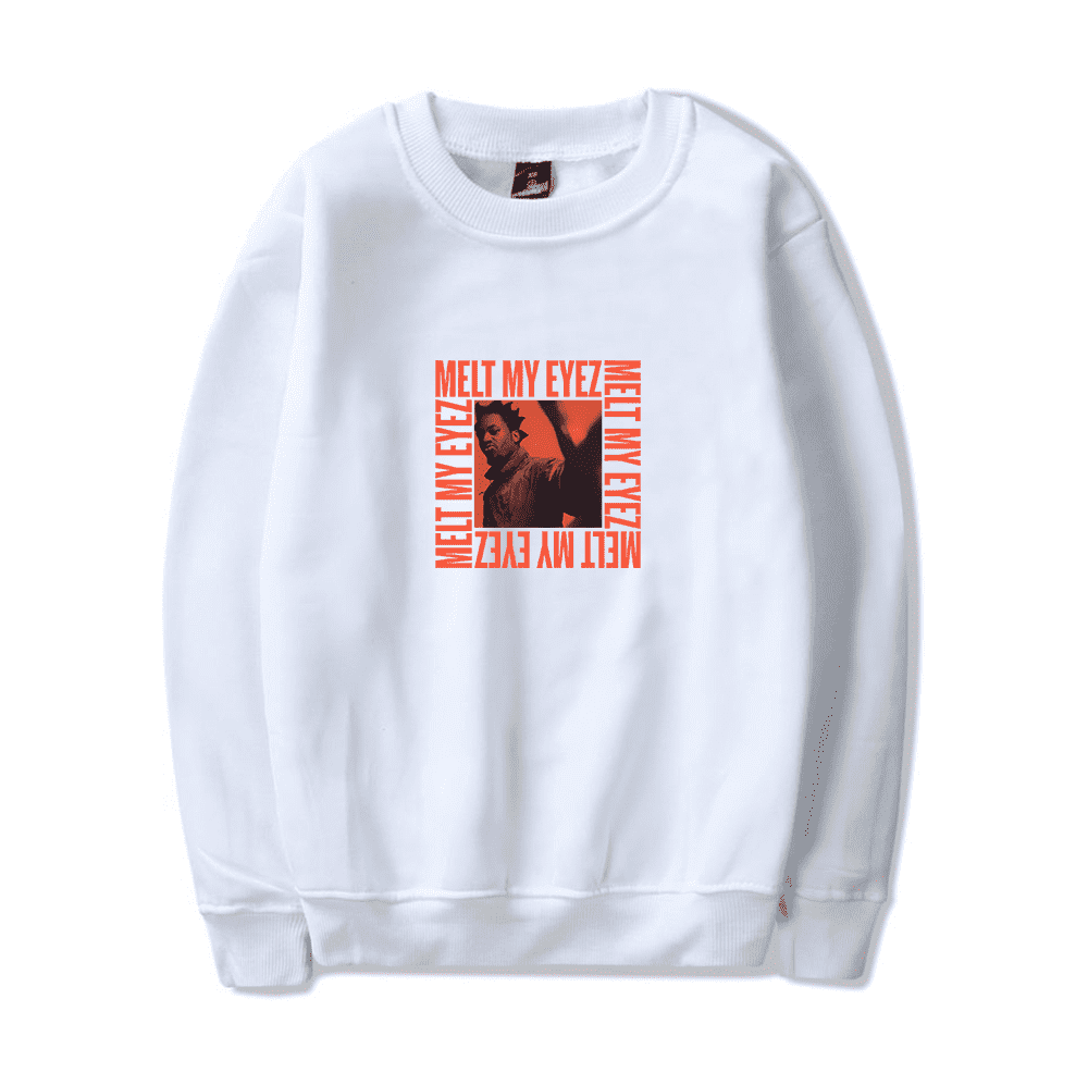 Denzel Curry Merch Long Sleeve Sweatshirt Melt My Eyez Hoodie xs ...