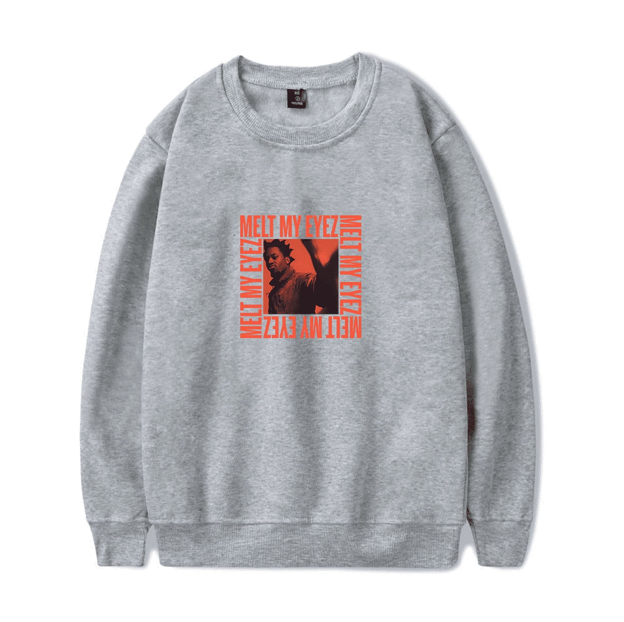 Denzel Curry Merch Long Sleeve Sweatshirt Melt My Eyez Hoodies Men ...