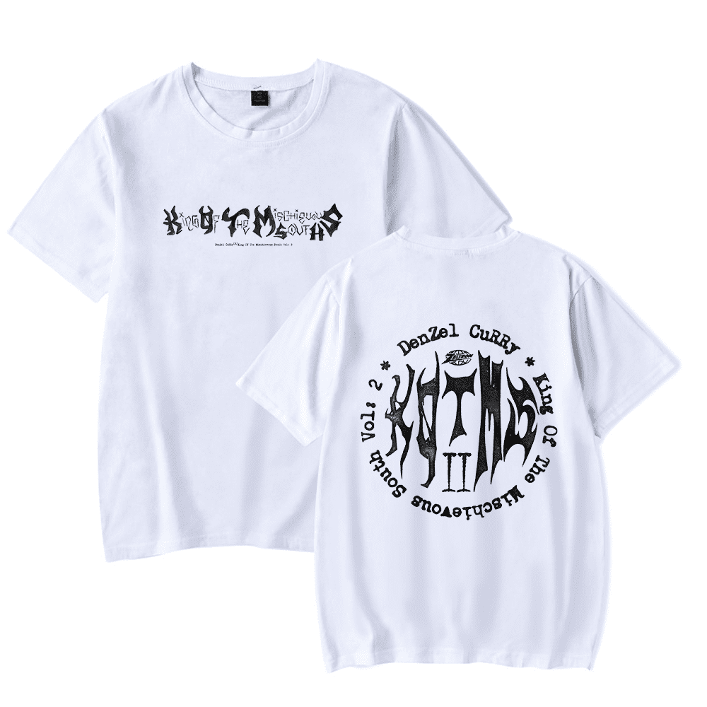 Denzel Curry Merch Short Sleeve KOTMS VOL II Summer Loose Fashion ...