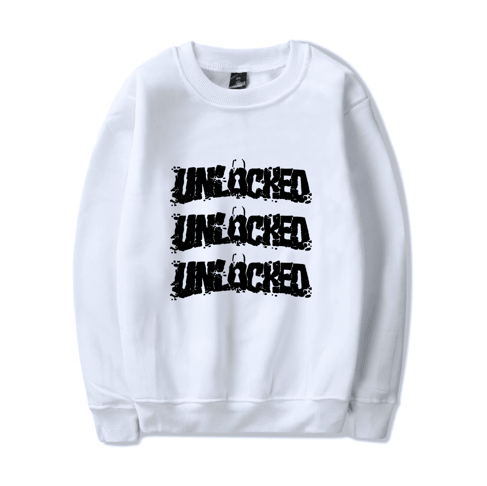 Denzel Curry Merch Sweatshirt Unlocked Logo Long Sleeve For Fans Men ...