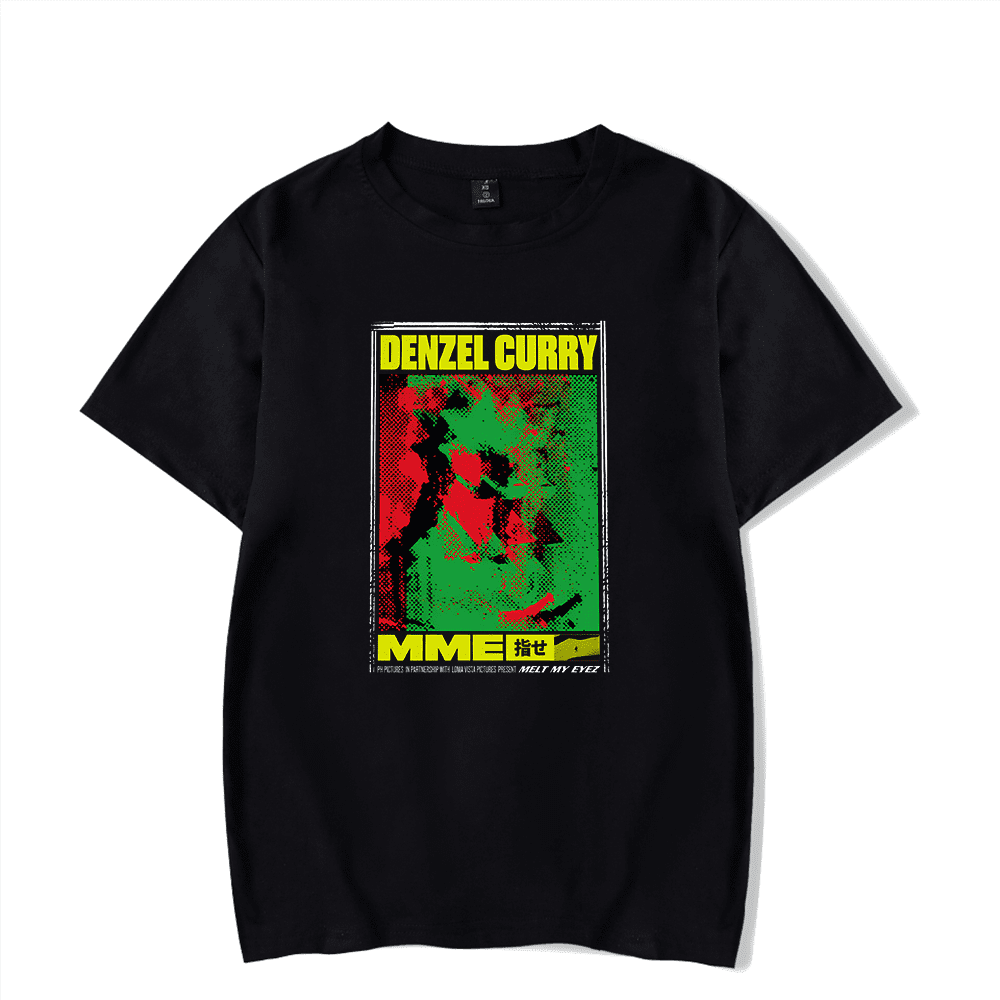 Denzel Curry Merch T-Shirt Short Sleeve Graphic Print Unisex Streetwear ...