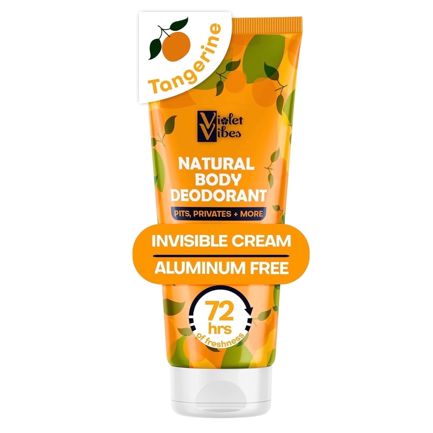 Violet Vibes Whole Body Women’s Deodorant, Invisible Cream, Aluminum ...