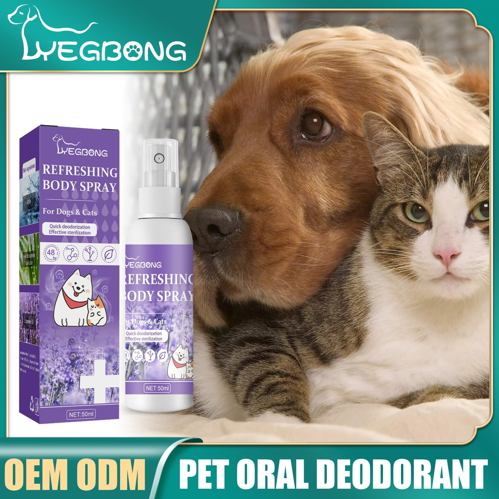Deodorant Stick Dog Perfume & Cat Perfume Pet Spray – Nourishing ...