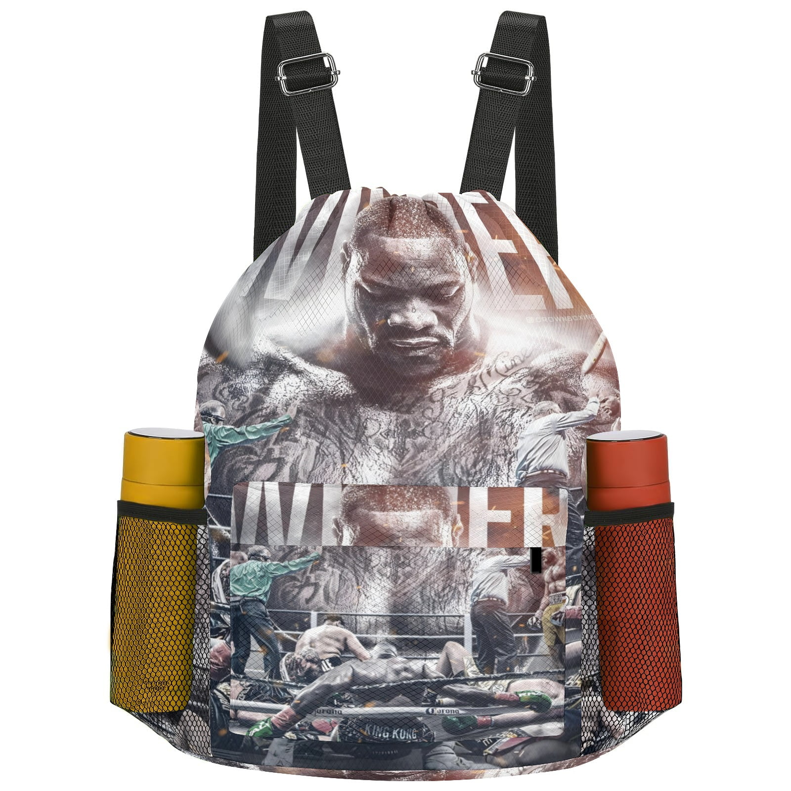 Deontay Wilder Drawstring Backpack. - Walmart.com