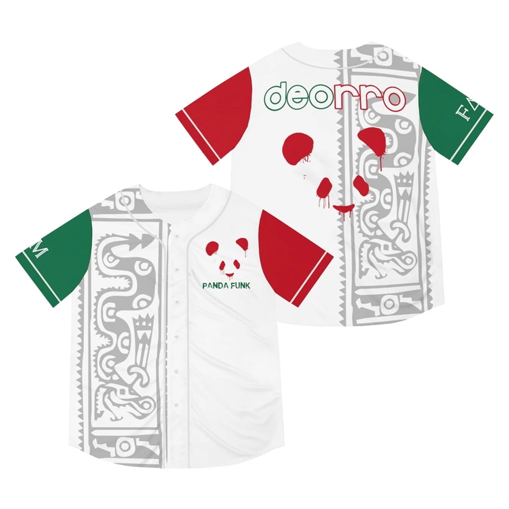 Deorro Merch Jersey EDC Festival Baseball Jacket Short Sleeve Shirts ...