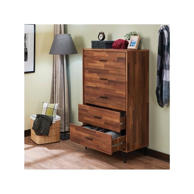Deoss Chest, Walnut - Walmart.com