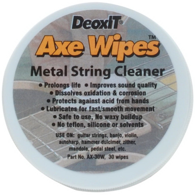 DeoxIT AXE Guitar String Wipes - 30 count - Walmart.com