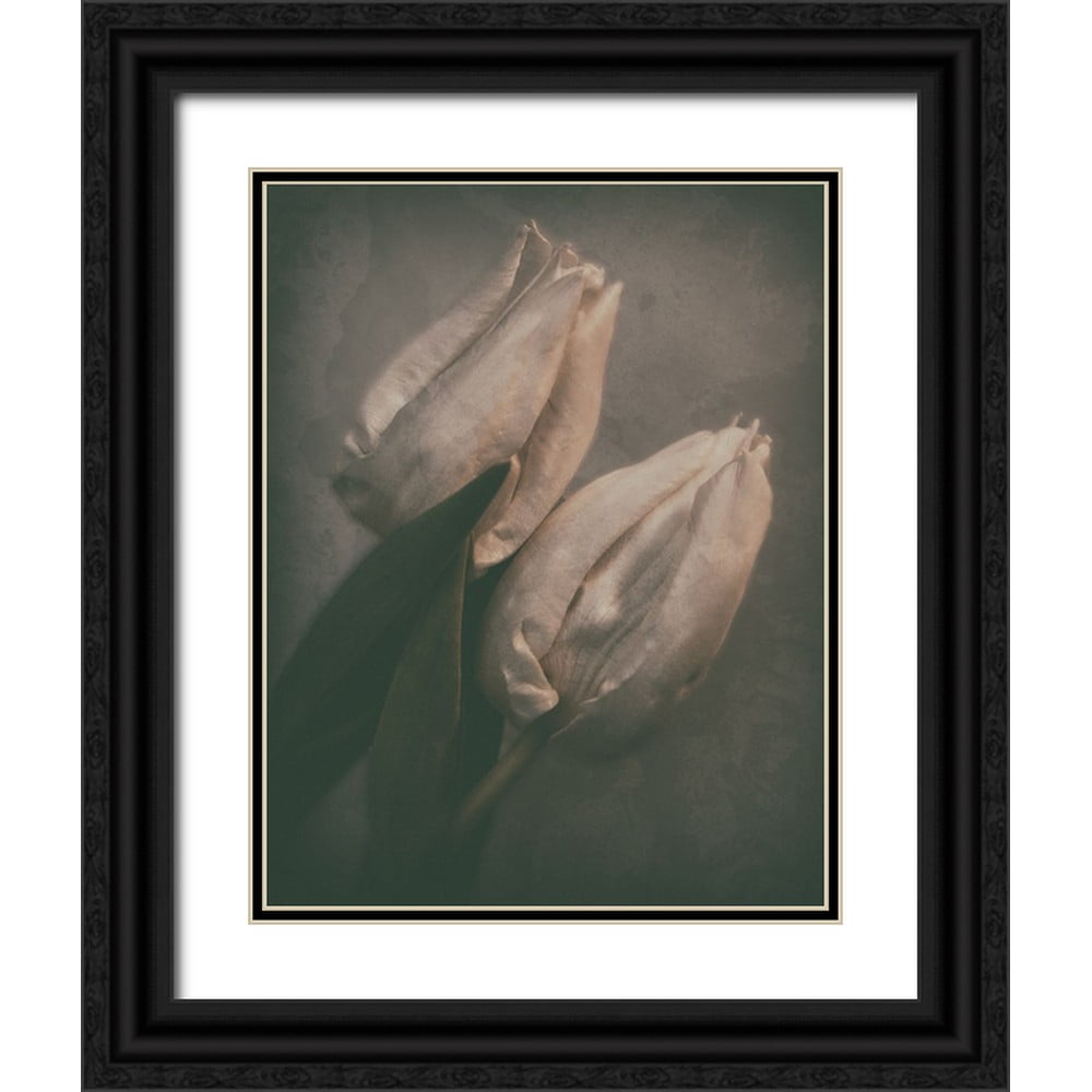 Depaepe, Yvette 12x14 Black Ornate Wood Framed with Double Matting ...