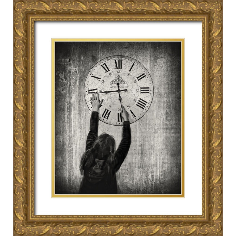 Depaepe, Yvette 20x23 Gold Ornate Wood Framed with Double Matting ...