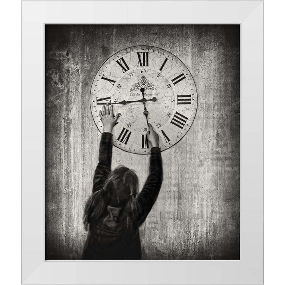 Depaepe, Yvette 26x31 White Modern Wood Framed Museum Art Print Titled ...